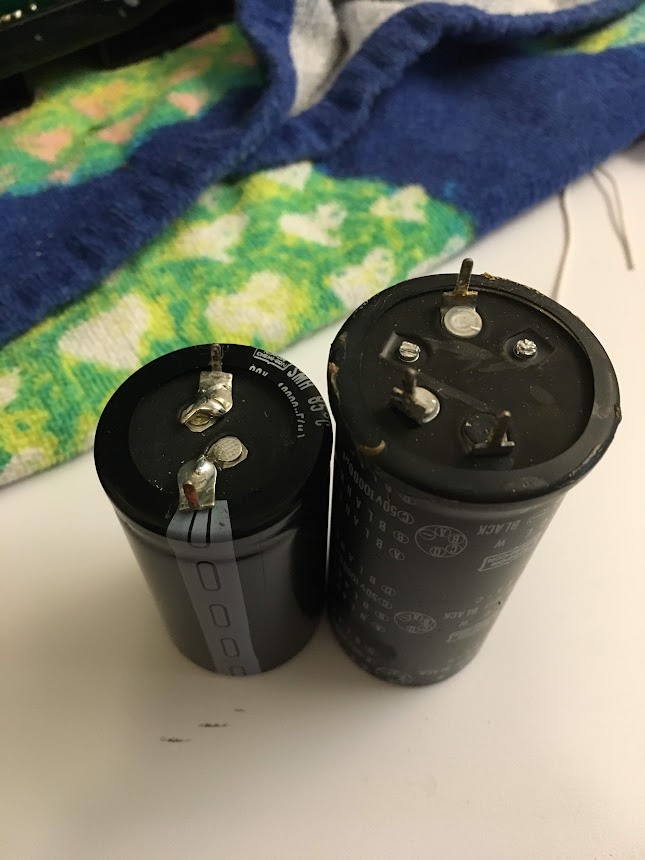 Large On Board Capacitors – Stereo Hifi Restoration Kit | Vintage Hifi ...